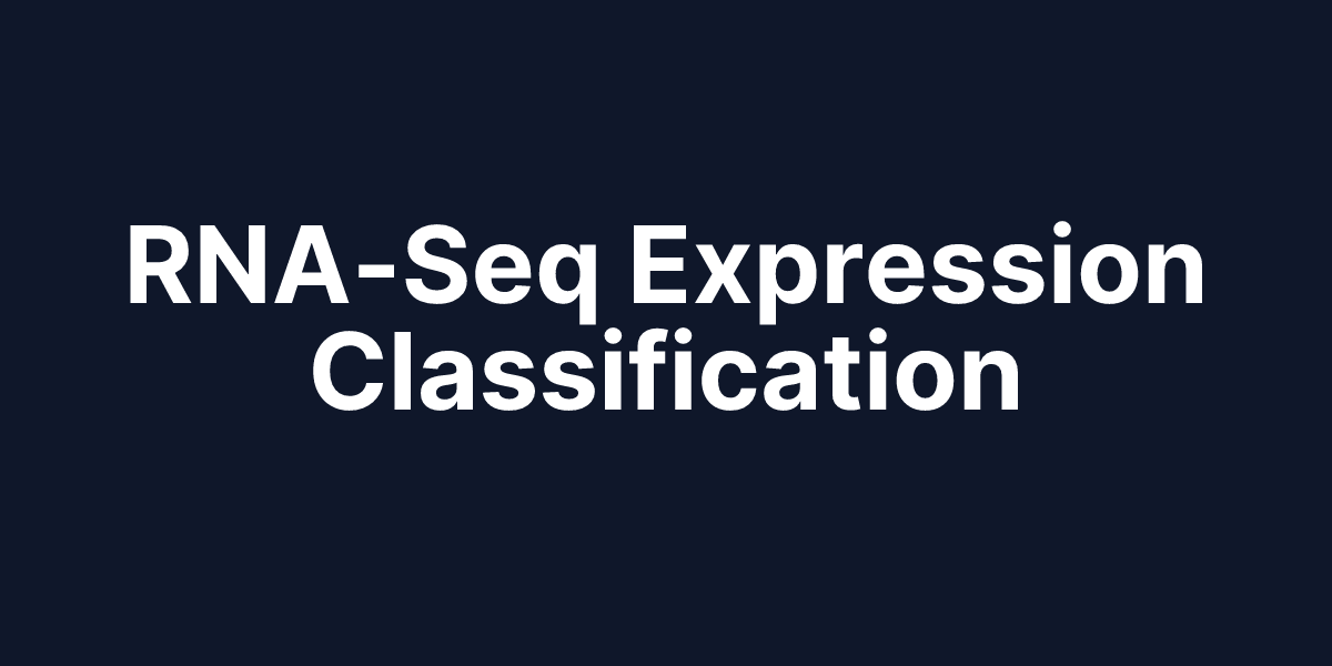 RNA-Seq Expression Classification - St. Jude Cloud Docs