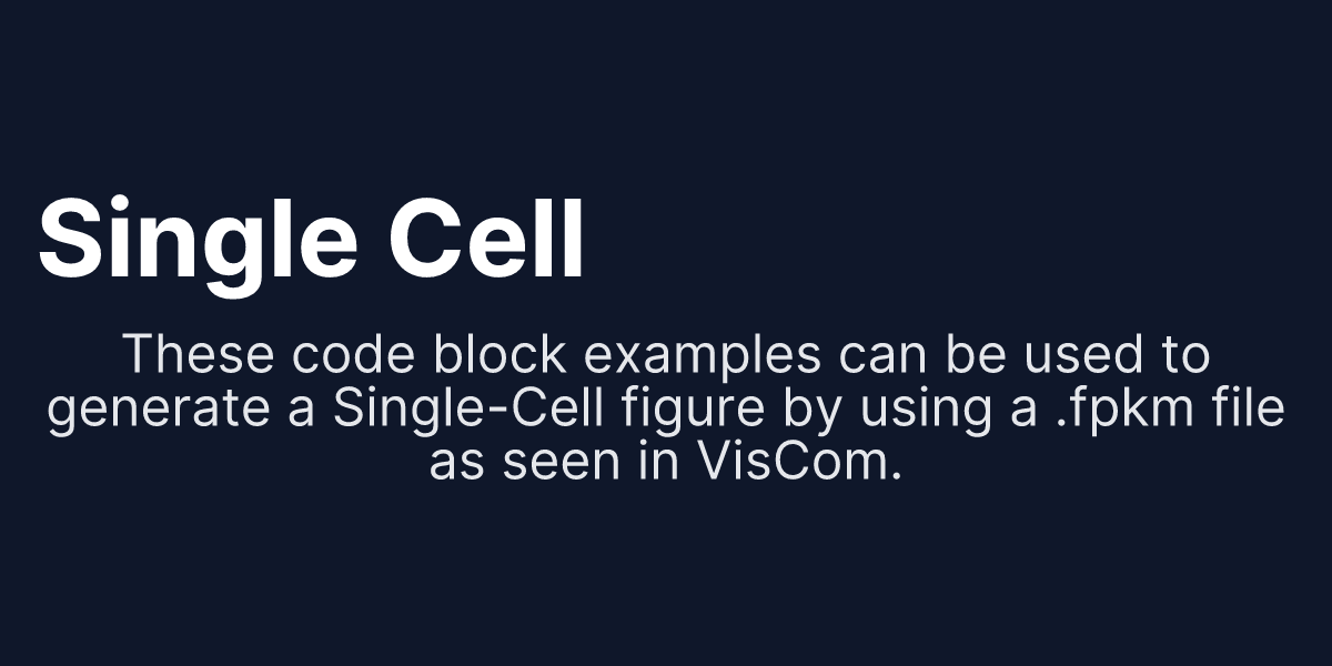 Single Cell - St. Jude Cloud Docs
