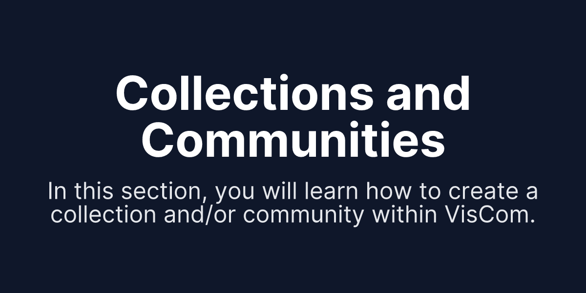Collections and Communities - St. Jude Cloud Docs Collections and Communities - St. Jude Cloud Docs